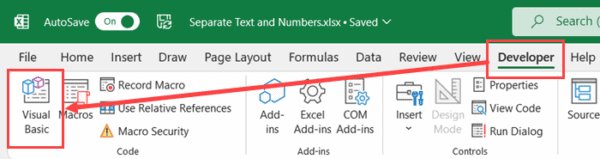 Separate Text and Numbers in Excel (4 Easy Ways)