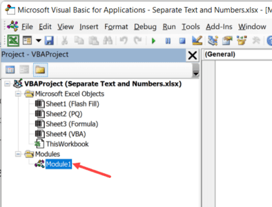 Separate Text and Numbers in Excel (4 Easy Ways)
