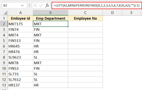 Separate Text and Numbers in Excel (4 Easy Ways)