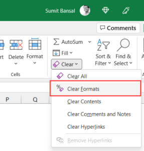 How to Remove Conditional Formatting in Excel (Shortcut + VBA)