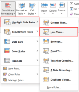 Highlight Dates Before Today in Excel (An Easy Guide)