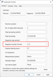 Show Negative Numbers in Parentheses (Brackets) in Excel (Easy Ways)