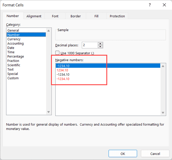 Show Negative Numbers In Parentheses Brackets In Excel Easy Ways