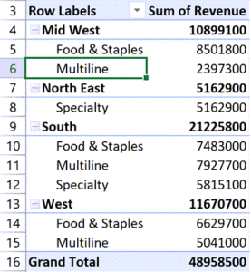 10 Excel Pivot Table Keyboard Shortcuts