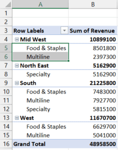 10 Excel Pivot Table Keyboard Shortcuts