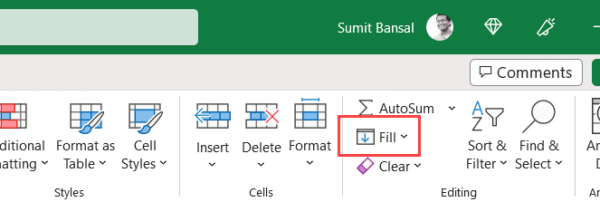 How to Switch First and Last Name in Excel with Comma?