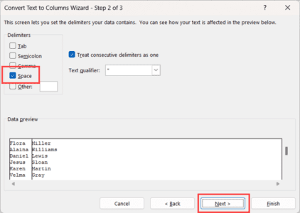 How to Switch First and Last Name in Excel with Comma? - Trump Excel