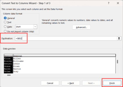 How to Switch First and Last Name in Excel with Comma? - Trump Excel