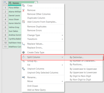 How to Switch First and Last Name in Excel with Comma? - Trump Excel