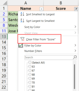 Filter By Color in Excel (3 Easy Ways + VBA)
