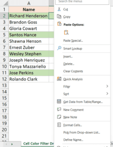 Filter By Color in Excel (3 Easy Ways + VBA)