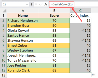 Filter By Color in Excel (3 Easy Ways + VBA)