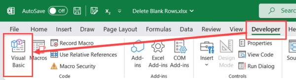 How to Delete Blank Rows in Excel? (5 Easy Ways)