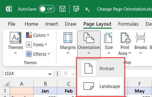 How To Change Page Orientation In Excel 3 Easy Ways 