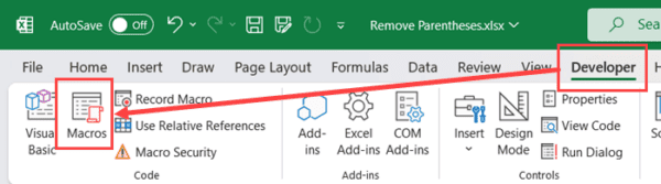 Remove Parentheses (Brackets) in Excel [4 Easy Ways]