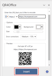 How to Create QR Codes in Excel (QR Code Generator)