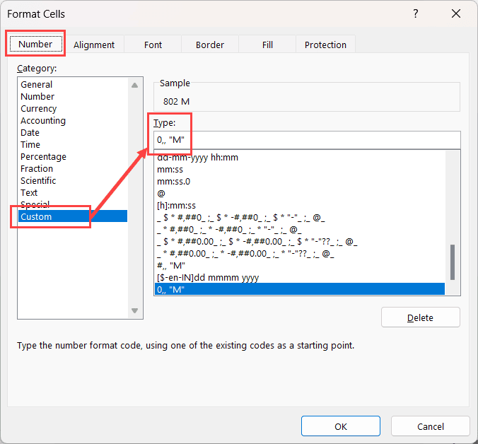 Format Numbers To Show In Millions In Excel Trump Excel