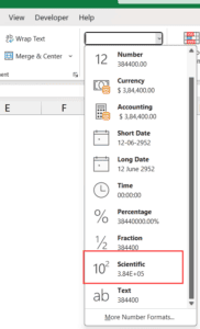 How to Write Scientific Notation in Excel? 4 Simple Ways!