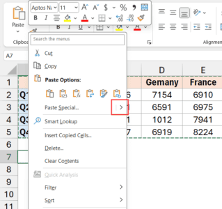 Convert Columns to Rows in Excel (5 Simple Ways)