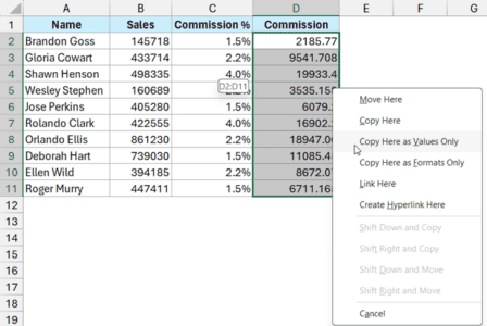 Remove Formulas (but Keep Data) in Excel