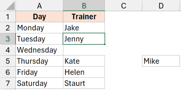 How to Swap Cells in Excel?