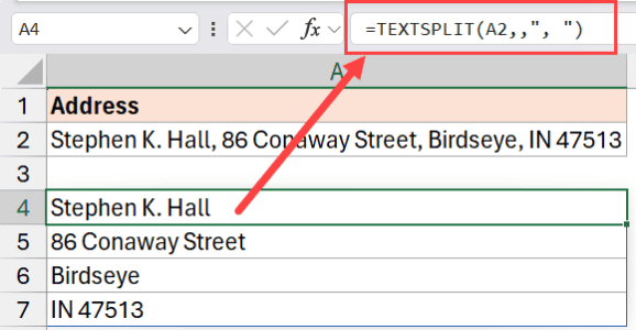 Split Text Into Multiple Rows In Excel Easy Formulas