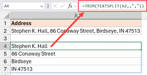 Split Text Into Multiple Rows In Excel Easy Formulas