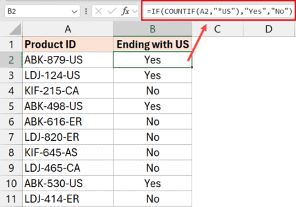 Check IF Cell Contains Partial Text in Excel (Formulas)