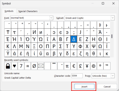 How to Insert Symbols in Excel (5 Easy Ways)