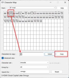Insert Omega Symbol (Ω or ω) in Excel (6 Easy Ways)