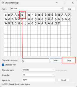 Insert Alpha Symbol (α) in Excel (6 Easy Ways)