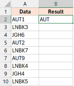 Remove Last Character in Excel