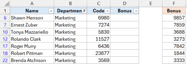 Paste into Filtered Column (Skipping Hidden Cells) in Excel
