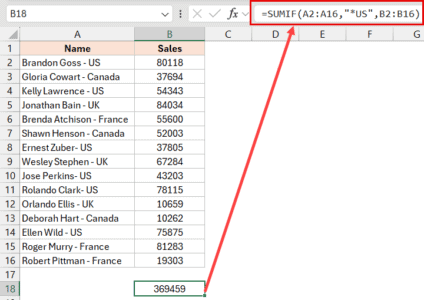 SUM cells Based on Partial Text Match (SUMIF / SUMIFS)