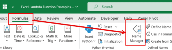 Excel LAMBDA Function - Easy Explanation with Examples