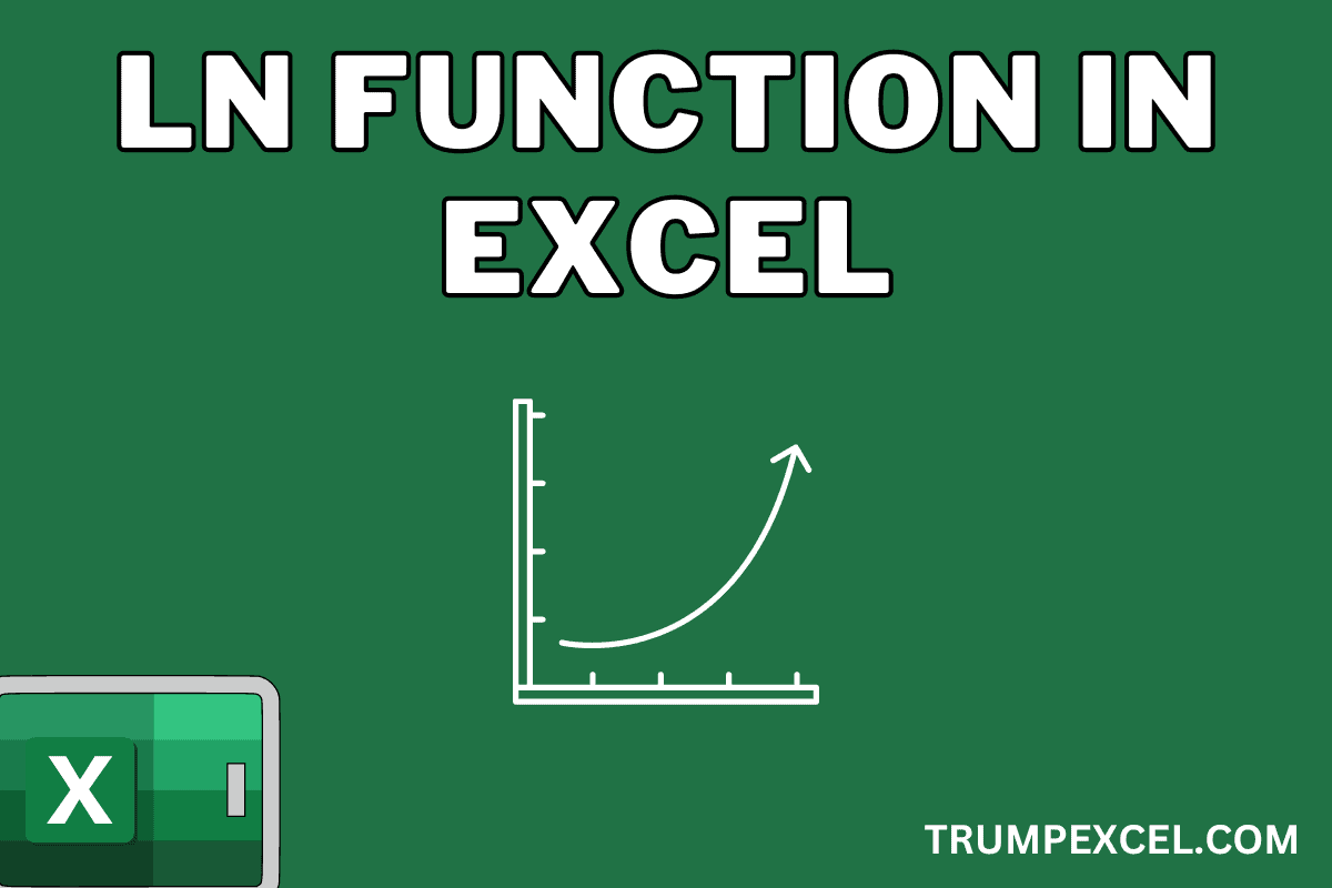 Excel LN Function Calculating Natural Log In Excel