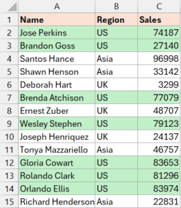 Excel Conditional Formatting Based on Another Cell (Easy Steps)