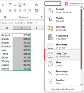 Sort Dates By Month in Excel (Easy Formula)