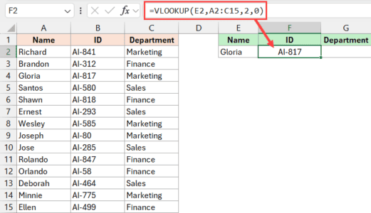 VLOOKUP vs XLOOKUP Function - What's the Difference?