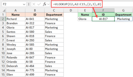 VLOOKUP vs XLOOKUP Function - What's the Difference?
