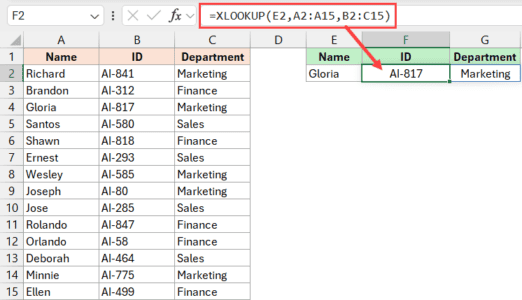 Vlookup Vs Xlookup Function Whats The Difference