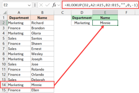 VLOOKUP vs XLOOKUP Function - What's the Difference?