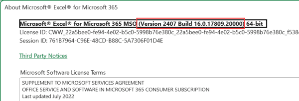 How to Find the Version of Excel You Have?