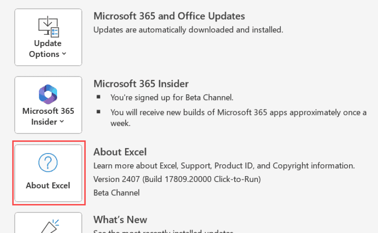 How to Find the Version of Excel You Have?
