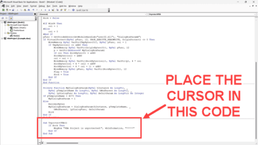 Remove Password from VBA Project in Excel (2 Easy Ways)