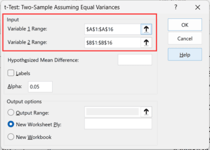 How to Calculate P-Value in Excel (2 Easy Ways)