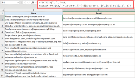 Regex Functions In Excel 10 Examples