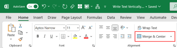 How to Write Vertically in Excel (3 Easy Ways)