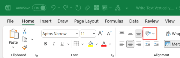 How to Write Vertically in Excel (3 Easy Ways)
