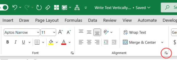 How to Write Vertically in Excel (3 Easy Ways)